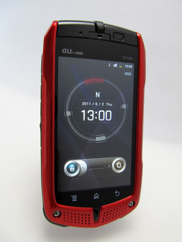 2011夏モデルでAppComingイチオシの防水防塵タフネスAndroid No.1『G'zOne IS11CA（NECカシオモバイルコ ...